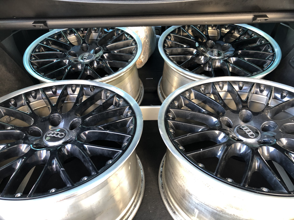 BBS R20 Patrick Hallman — установлены — Volkswagen Touareg (2G), 3 л ...