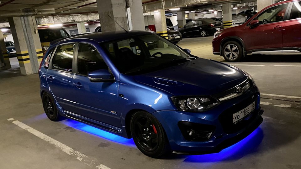 LED подсветка днища — Lada Калина NFR, 1,6 л, 2017 года | тюнинг | DRIVE2