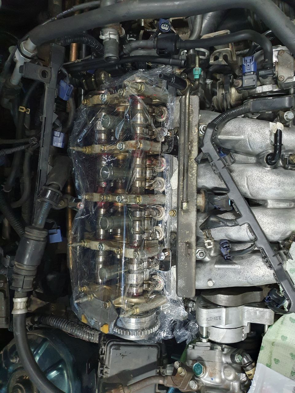 Борьба с масложором часть 4 — Установка ГБЦ — Honda Civic Coupe (7G), 2 ...