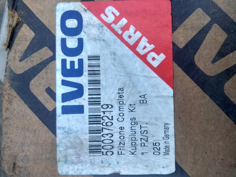 Новая сцепа — IVECO EUROTECH, 9,9 л, 2002 года | своими руками | DRIVE2