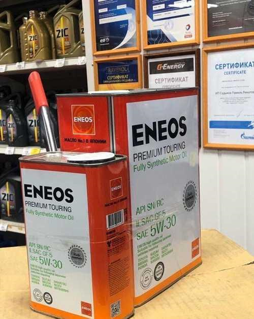 Моторное масло Eneos Premium Touring — Toyota Mark X (GRX120), 2,5 л, 2008 года | плановое ТО ...