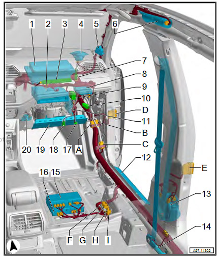 Большой проводки пост. Начало. — Audi Q3 (2G), 2 л, 2019 года ...
