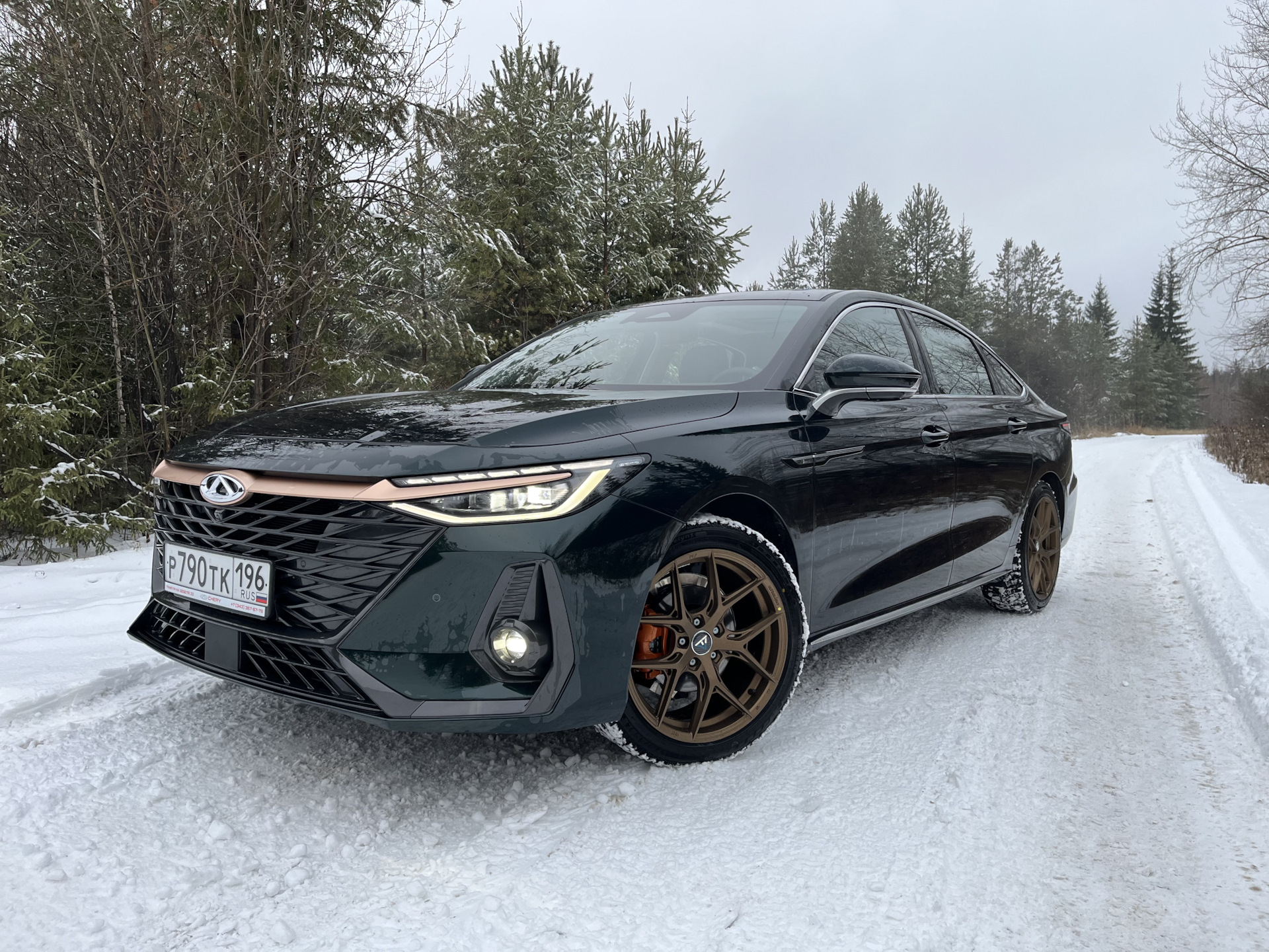 Бронзовые диски Wheelegend и система TPMS — Chery Arrizo 8, 1,6 л, 2023 года | колёсные диски ...