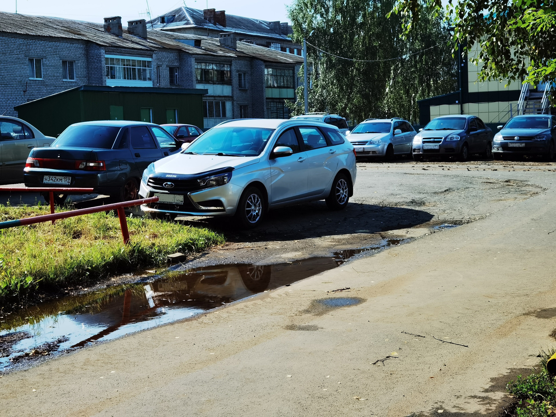 Диски скад акита r15 — Lada Vesta SW, 1,6 л, 2018 года | колёсные диски ...