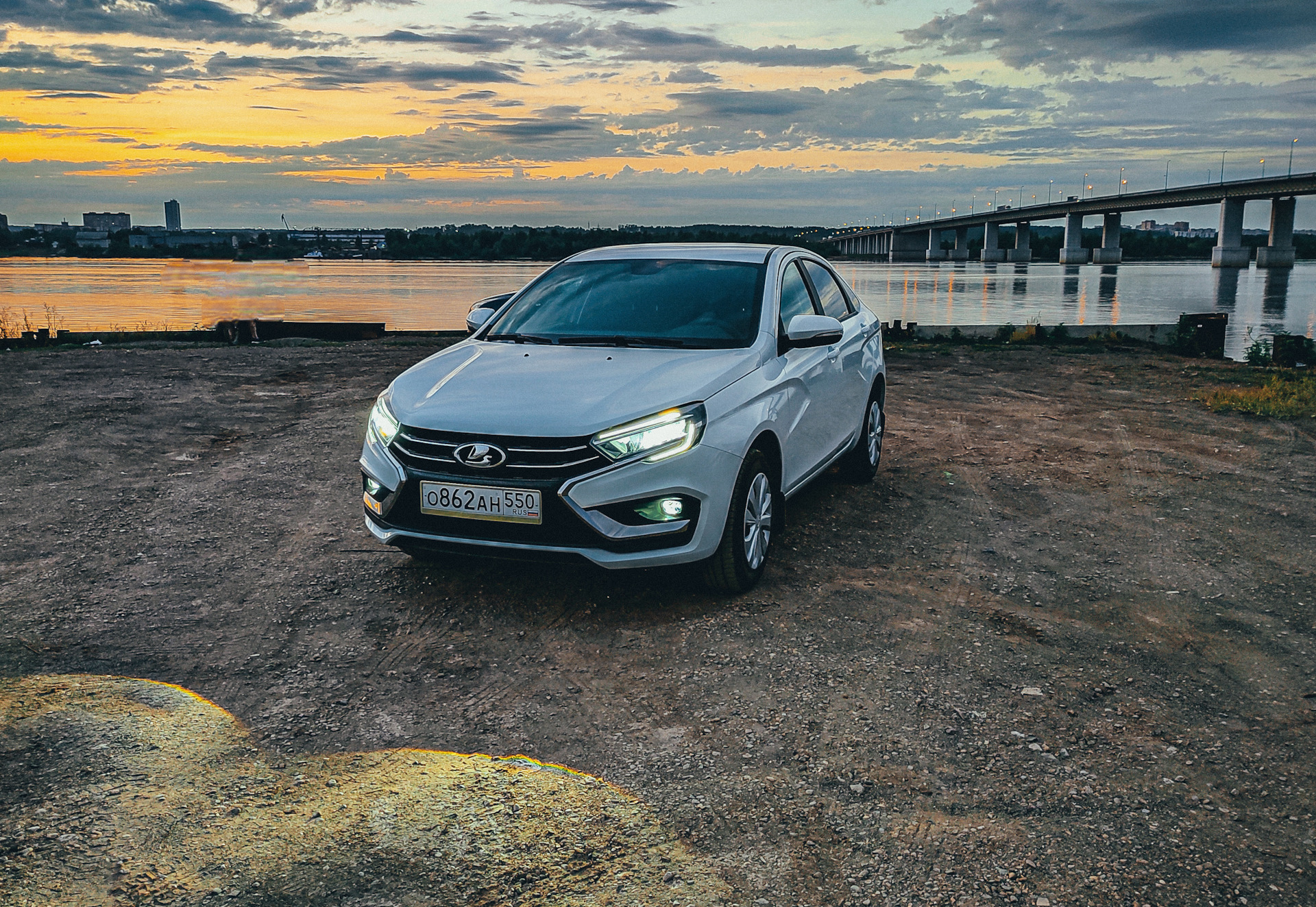 ПТФ BI LED линзы — MTF ABSOLUTE VISION — Lada Vesta (NG), 1,6 л, 2024 года | тюнинг | DRIVE2