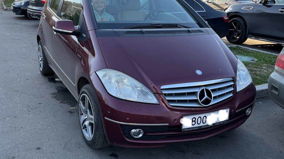 Mercedes-Benz A-Class (W169) 1.7 бензиновый 2008 | Ашка, (кабина от ...
