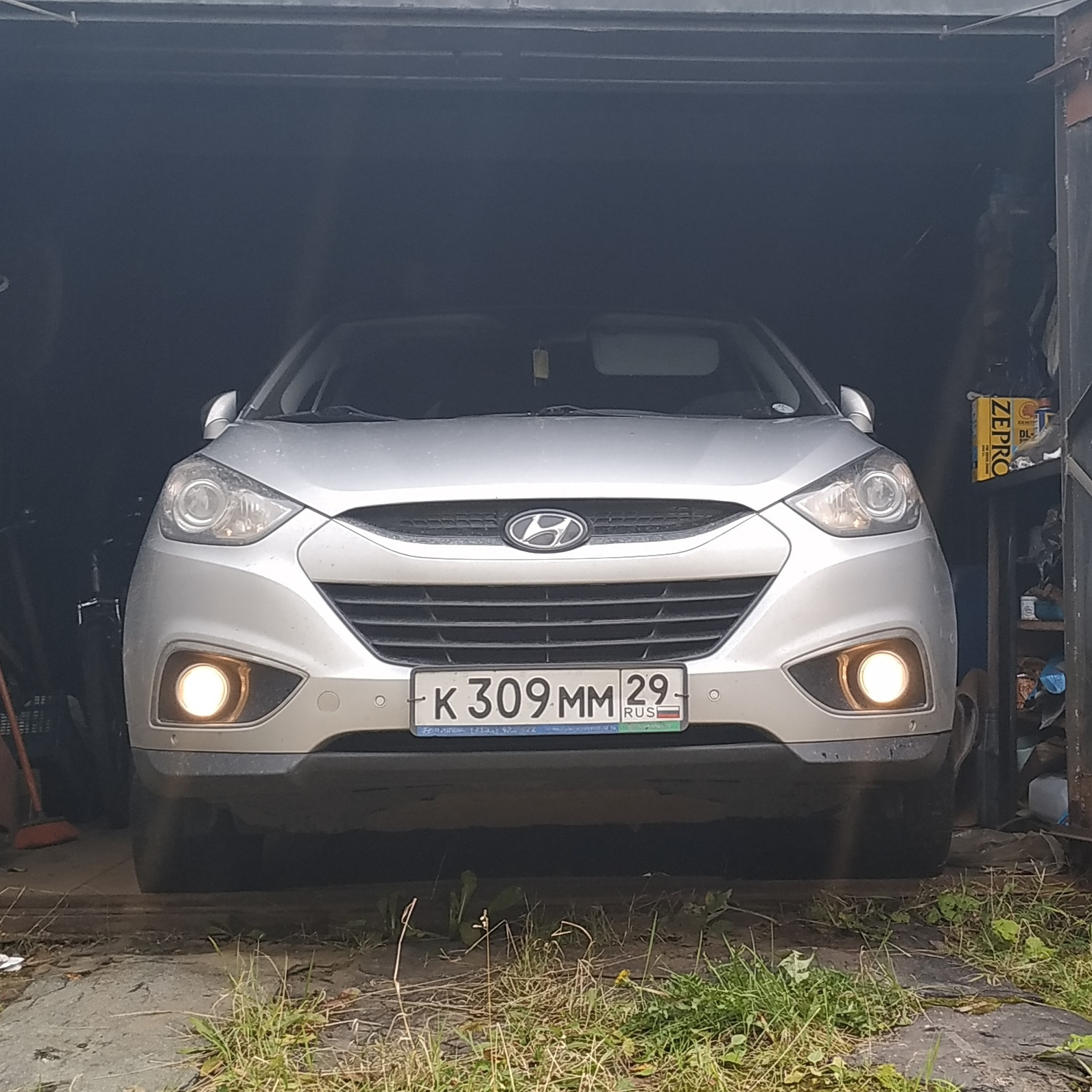 Бенз на снегу — Hyundai ix35, 2 л, 2012 года | поломка | DRIVE2