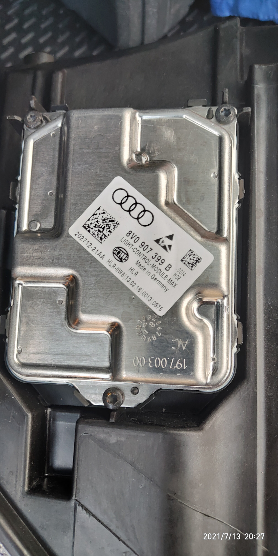 8V0907399B Блок управления светом фар. VAG | Запчасти на DRIVE2