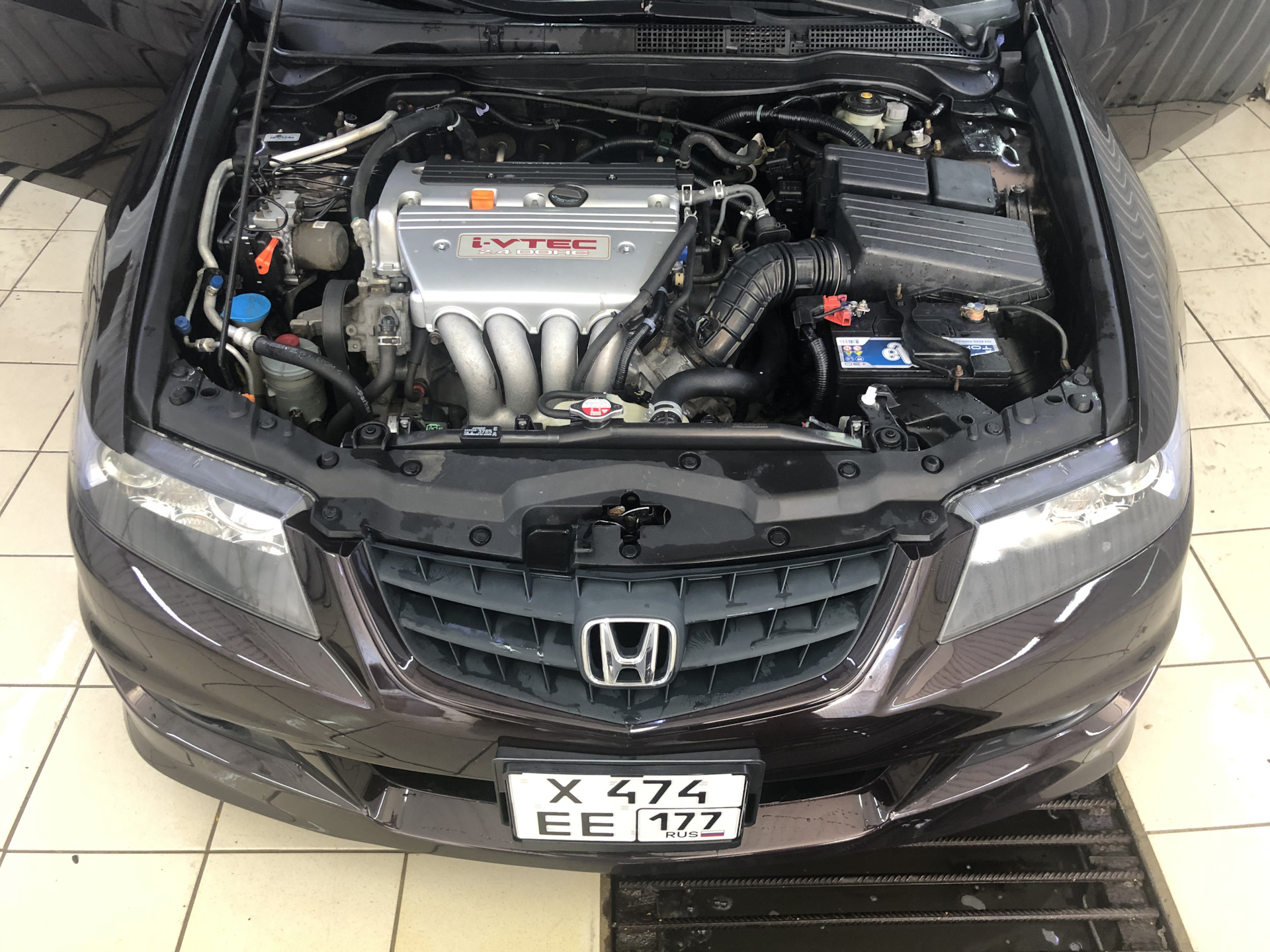 Новое сердце 💪 — Honda Accord (7G), 2,4 л, 2006 года | визит на сервис | DRIVE2