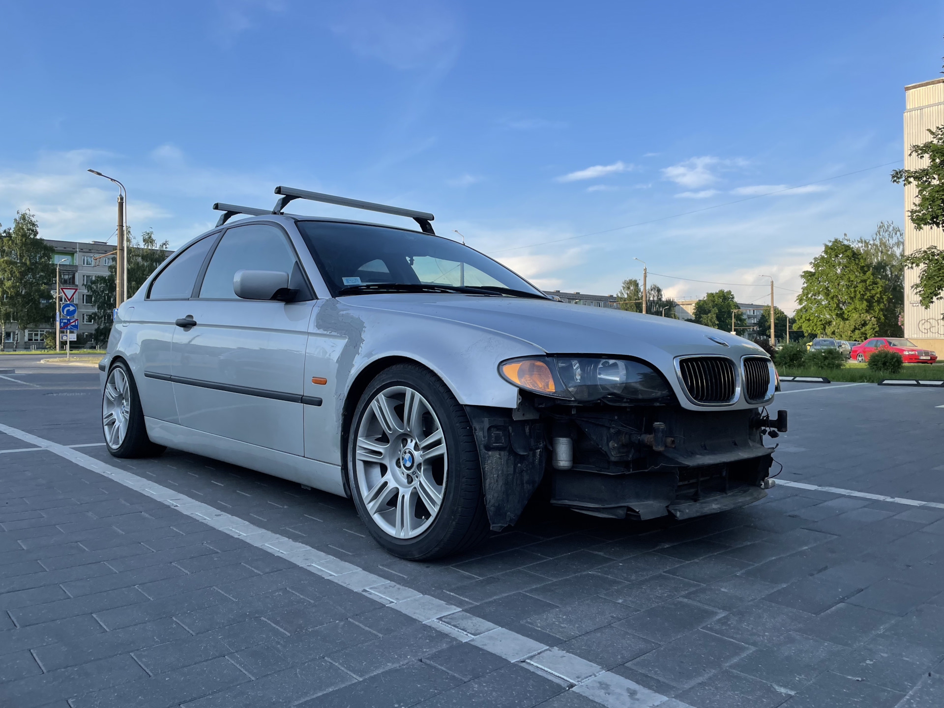 E46 compact front swap — BMW 3 series Compact (E46/5), 1,8 л, 2004 года ...