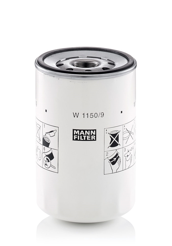 W11509 Масляный фильтр MANN FILTER | Запчасти на DRIVE2