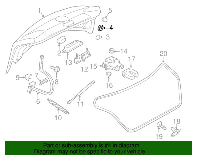 1K0899185 Заглушка VAG | Запчасти на DRIVE2