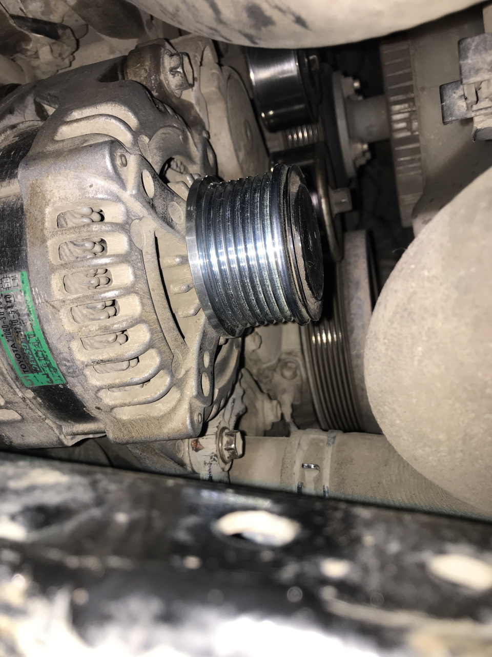 Замена обгонной муфты и подшипников — Toyota Land Cruiser Prado 150 ...