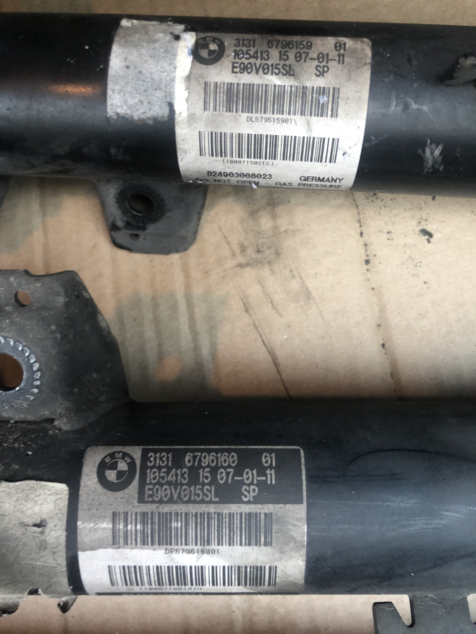 31316796160 Амортизационная стойка П Пд BMW | Запчасти на DRIVE2