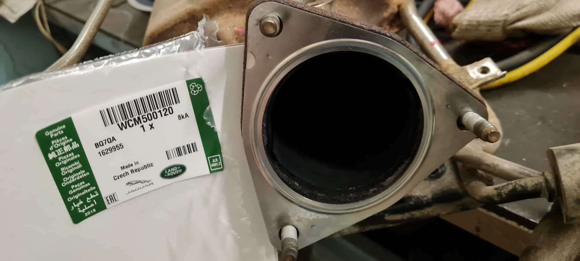 Грета, спи спокойно (замена сажевого фильтра) — Volvo XC70 III, 2,4 л ...