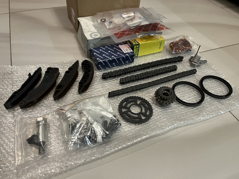 60. Refresh: замена цепей ГРМ и вкладышей — BMW X3 (F25), 3 л, 2013 ...