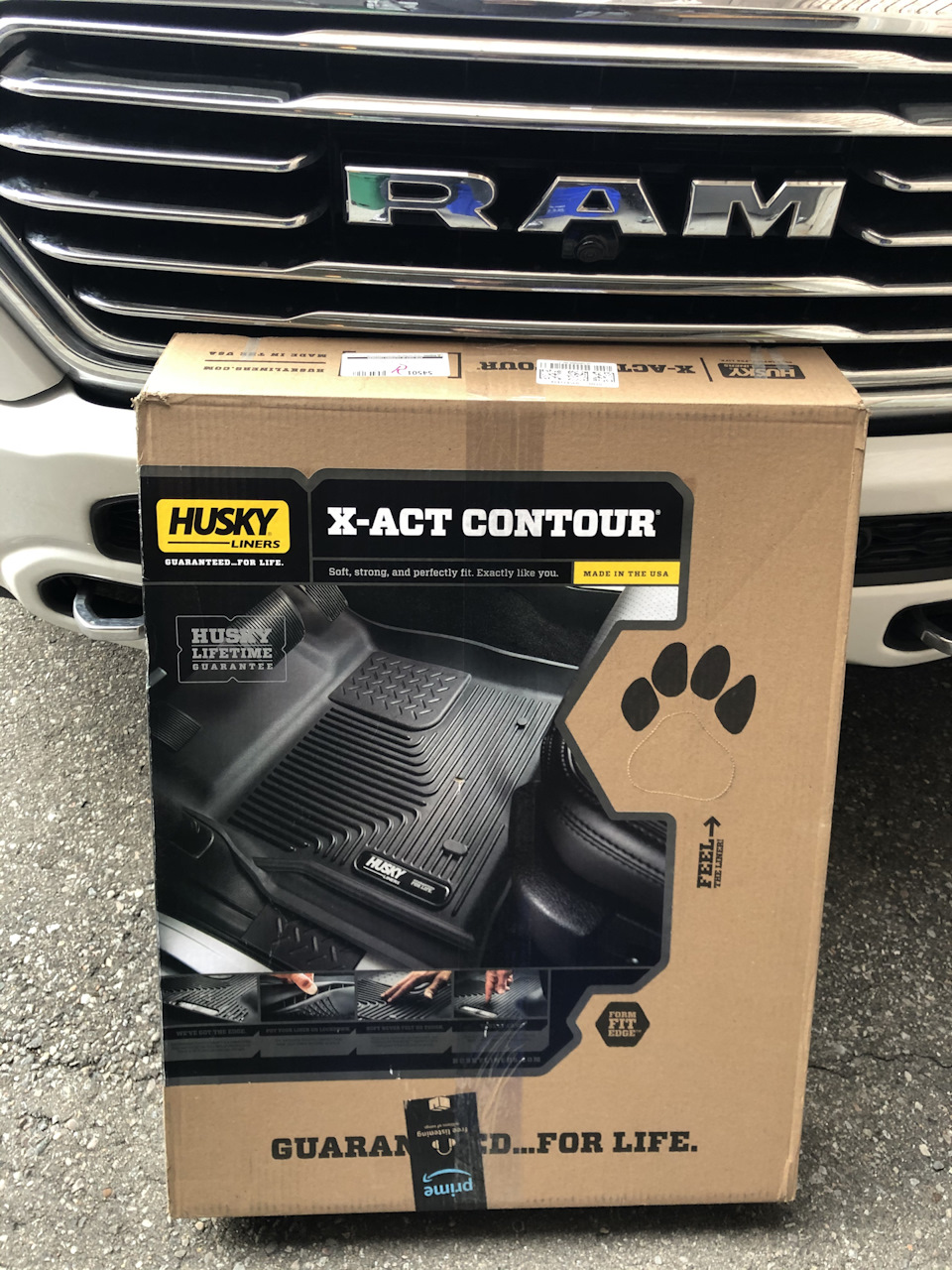 HUSKY X-ACT CONTOUR — RAM RAM (5G), 5,7 л, 2019 года | аксессуары | DRIVE2