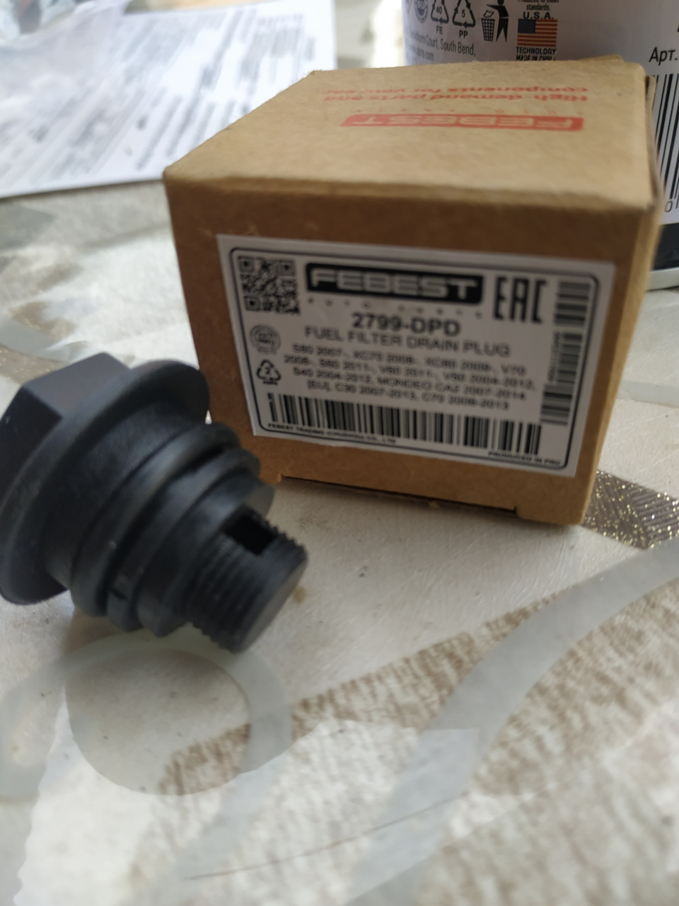 2799DPD Пробка сливная FEBEST | Запчасти на DRIVE2