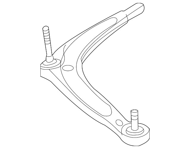 31122229453 Поперечный рычаг подвески Л BMW | Запчасти на DRIVE2