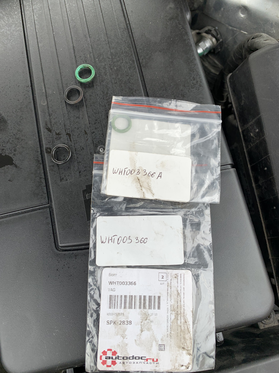 WHT003366 Кольцо уплотнительное (194) VAG | Запчасти на DRIVE2