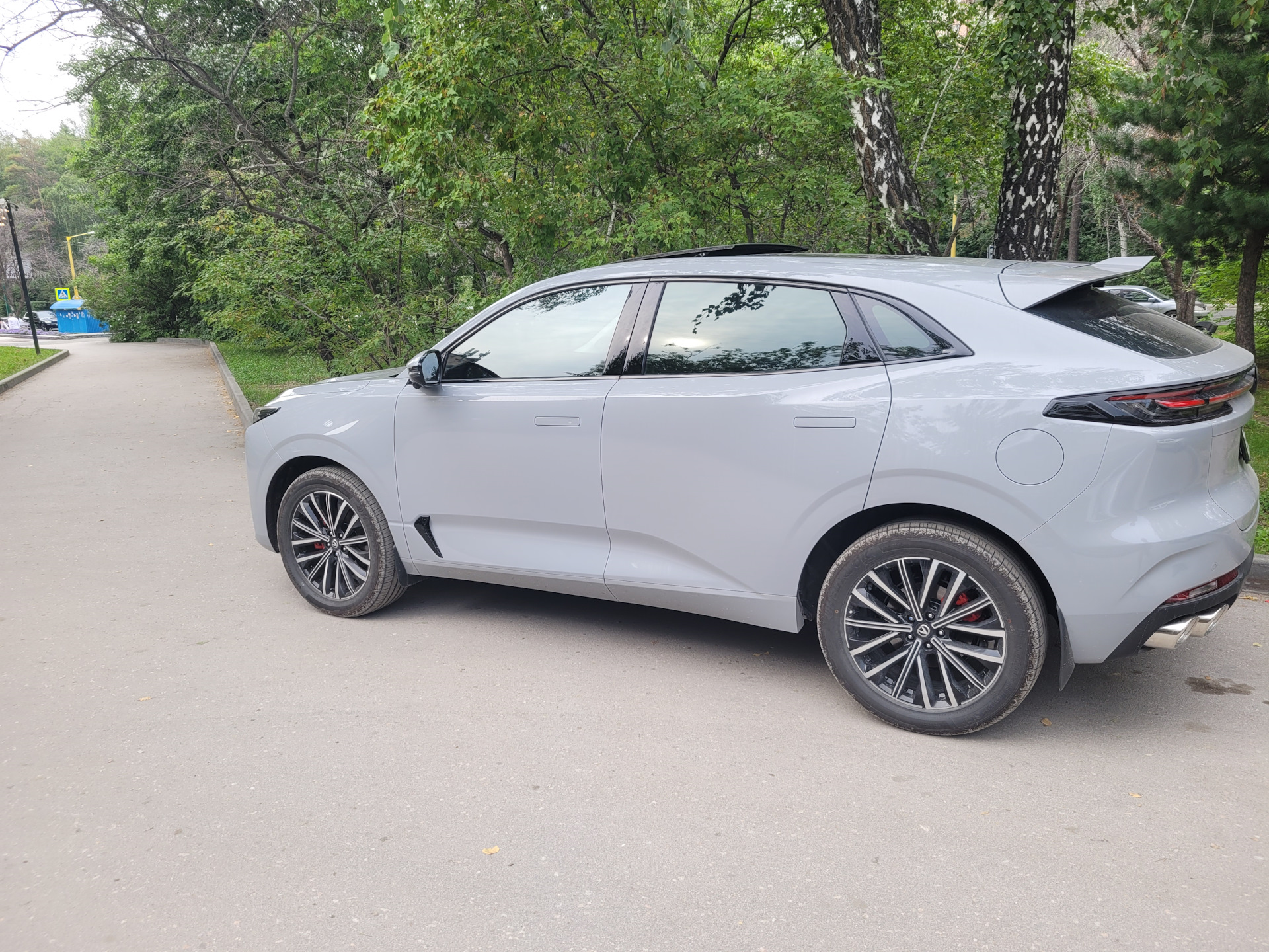 #4 Тонер Llumar + SunTek Infinity 65 — Changan Uni-K, 2 л, 2024 года ...