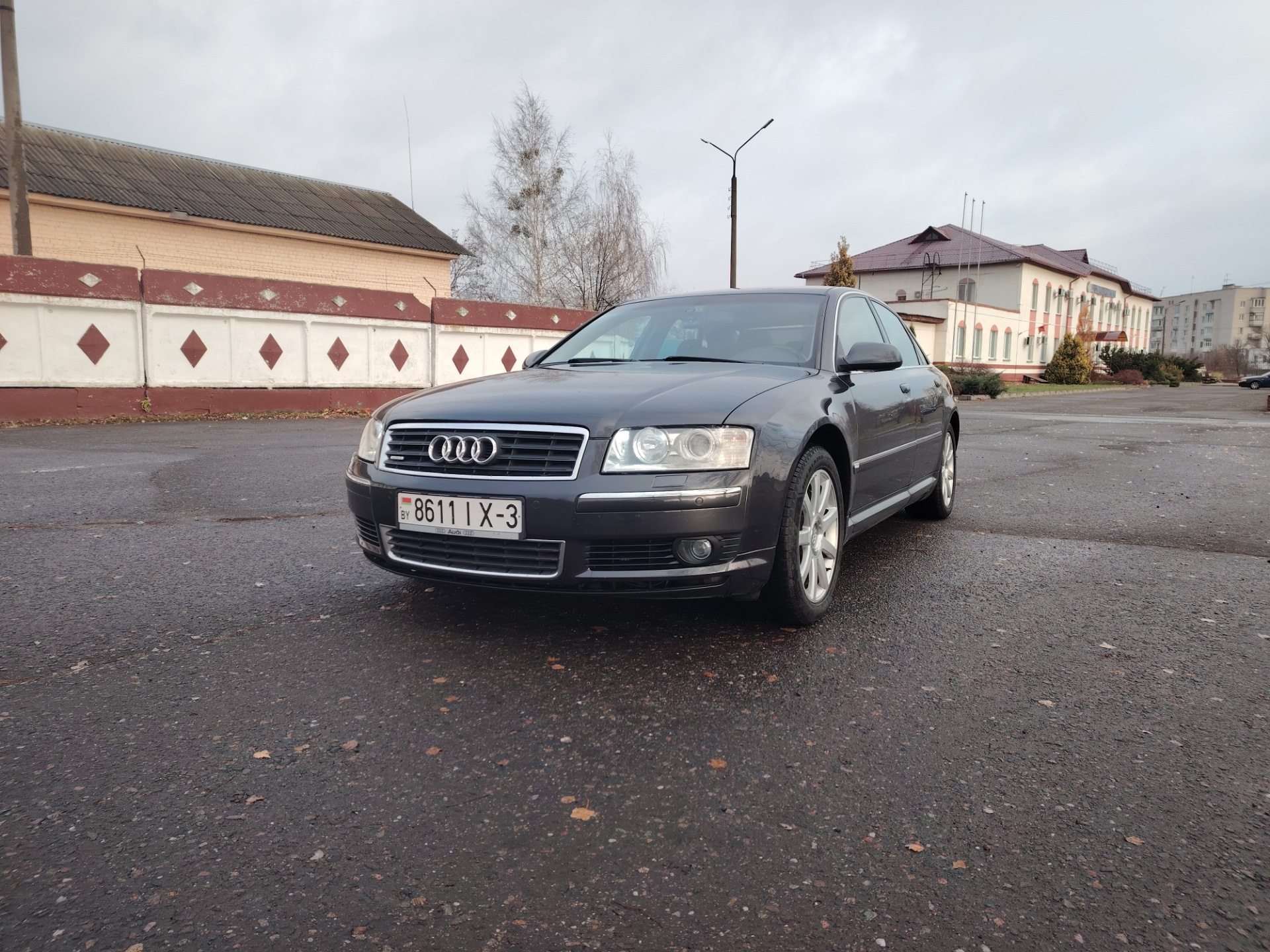Стук передней подвески. — Audi A8 (D3), 3 л, 2004 года | поломка | DRIVE2