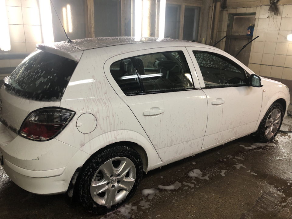 Мойка, очистка кузова от металлических вкраплений, битума, смол. — Opel ...