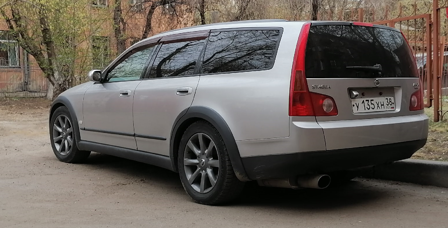 Переобувка с зимы на лето, и килограмм Сюрпризов — Nissan Stagea (M35 ...