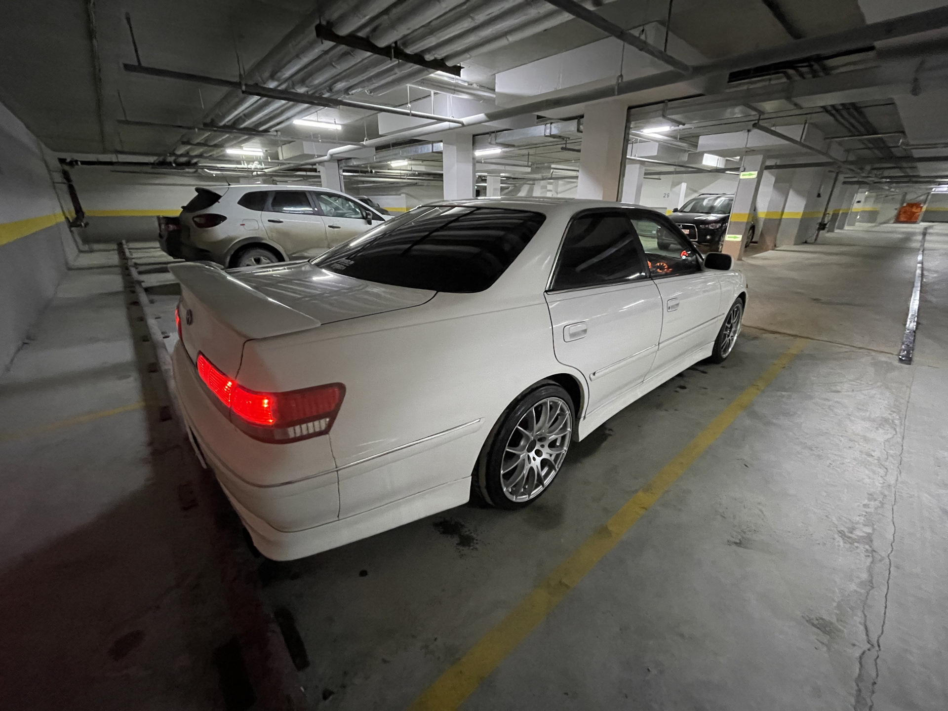 16*RAYS R18 8.5j — Toyota Mark II (100), 2,5 л, 1999 года | колёсные диски | DRIVE2