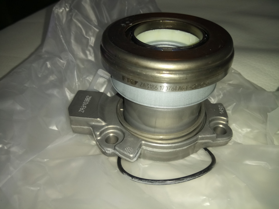 Замена сцепления, комплект + выжимной — Opel Astra G, 1,6 л, 2001 года ...