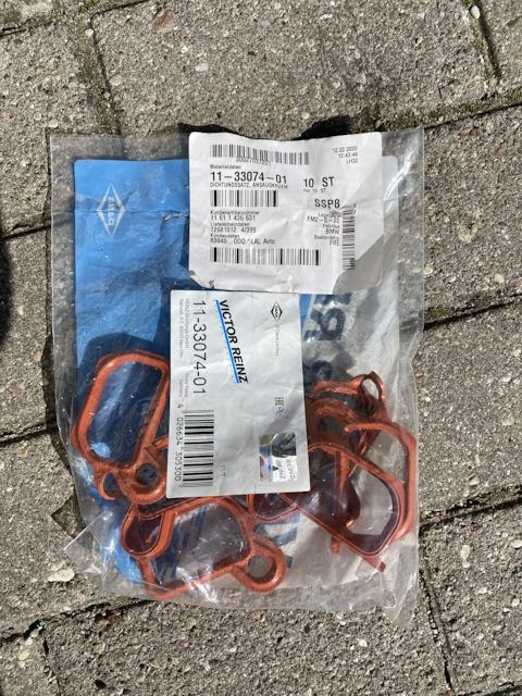 11611436631 Комплект профильных прокладок BMW | Запчасти на DRIVE2