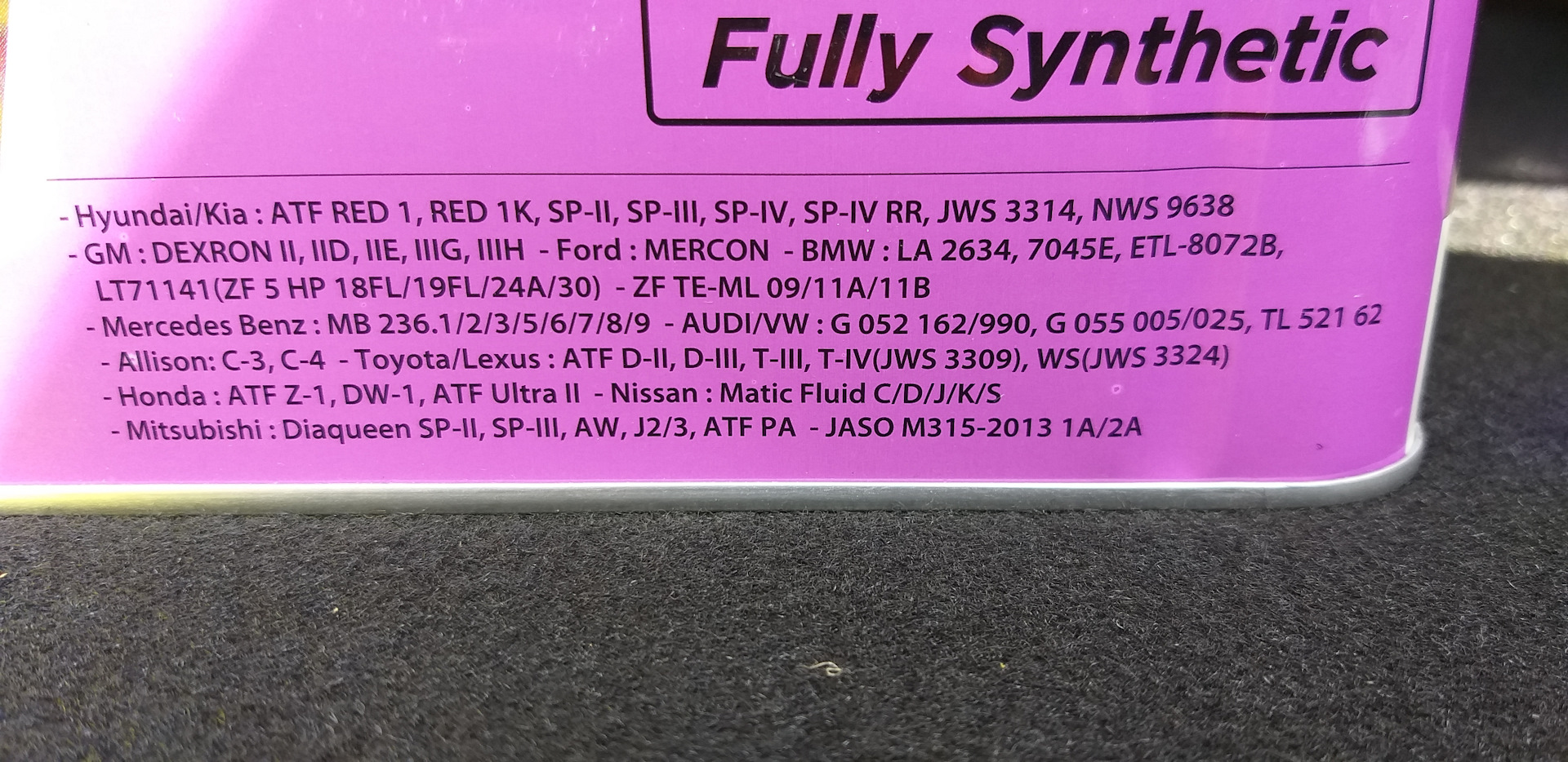 Замена жидкости в акпп — Toyota Funcargo, 1,3 л, 2003 года | своими ...