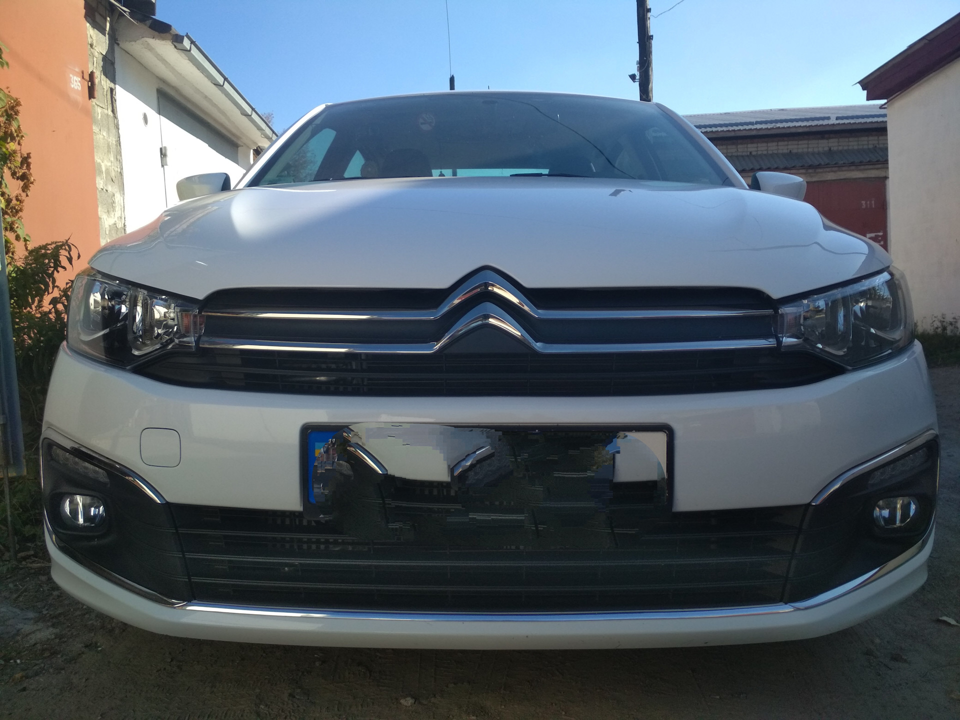 Немного хрома. — Citroen C-Elysee, 1,6 л, 2017 года | тюнинг | DRIVE2