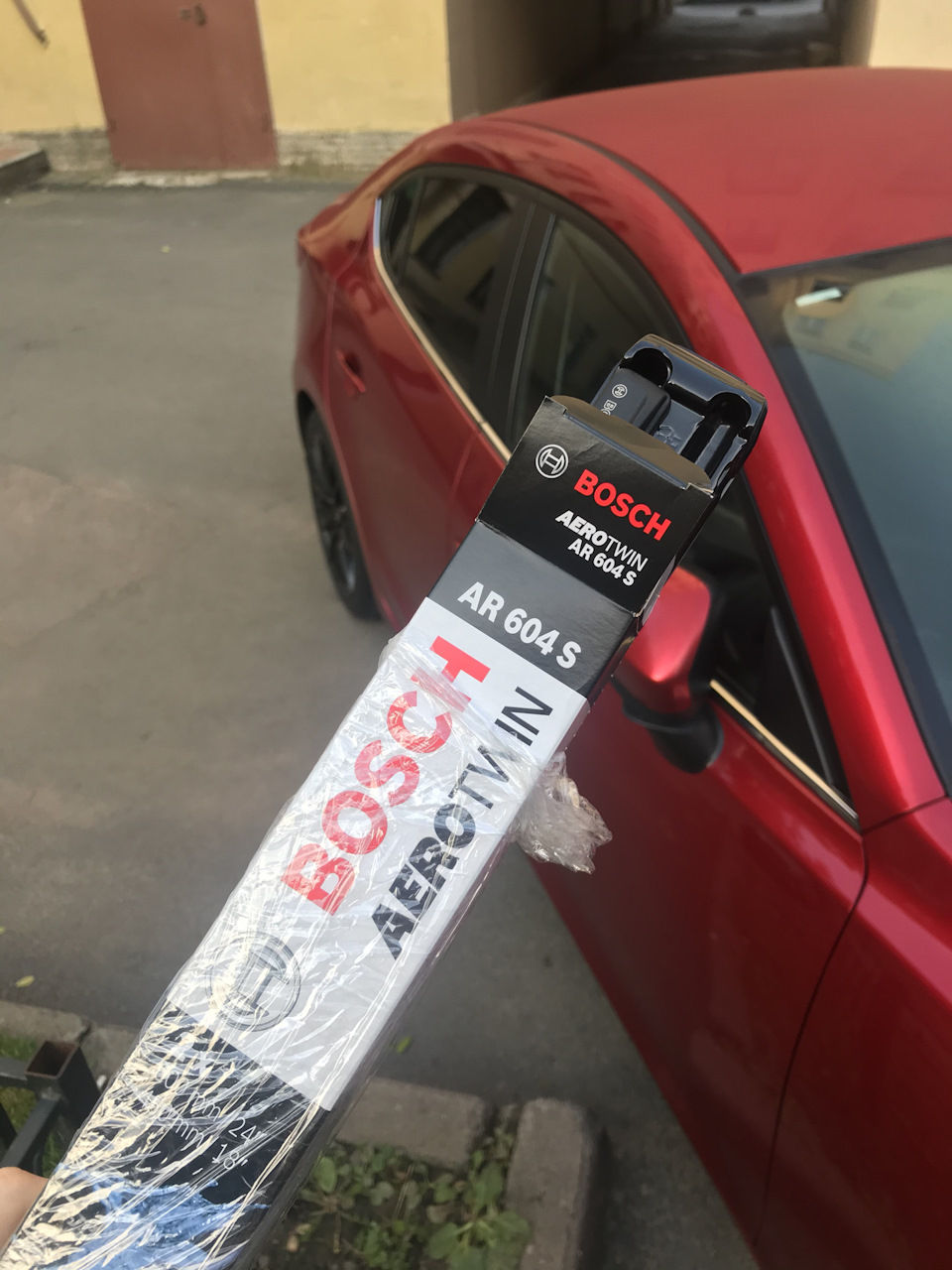 30000 км прошли bosch aerotwin — Mazda 3 (3G) BM, 2 л, 2013 года ...