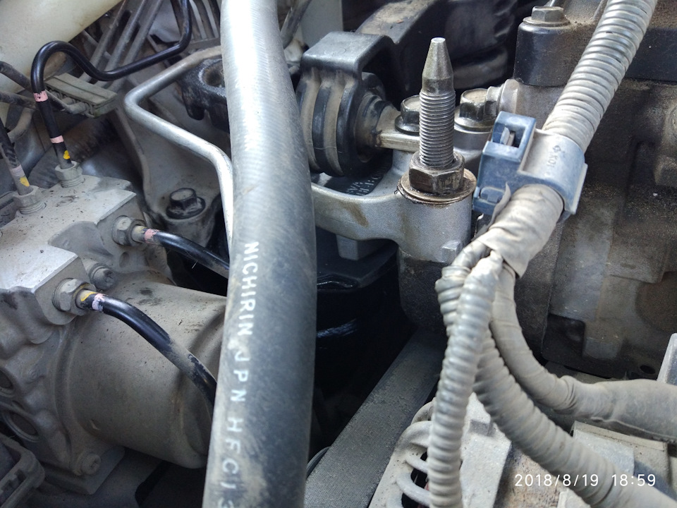 Жизнь боль #гидравлическая подушка# — Honda Civic 4D (8G), 1,8 л, 2007 ...