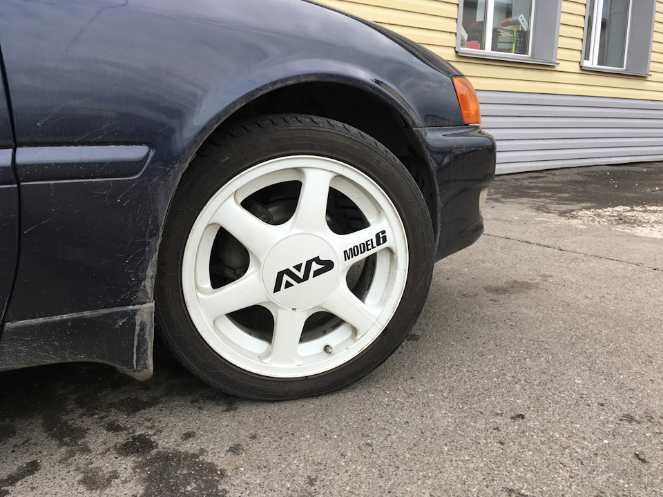 Диски AVS — Toyota Chaser (100), 2,5 л, 1996 года | колёсные диски | DRIVE2