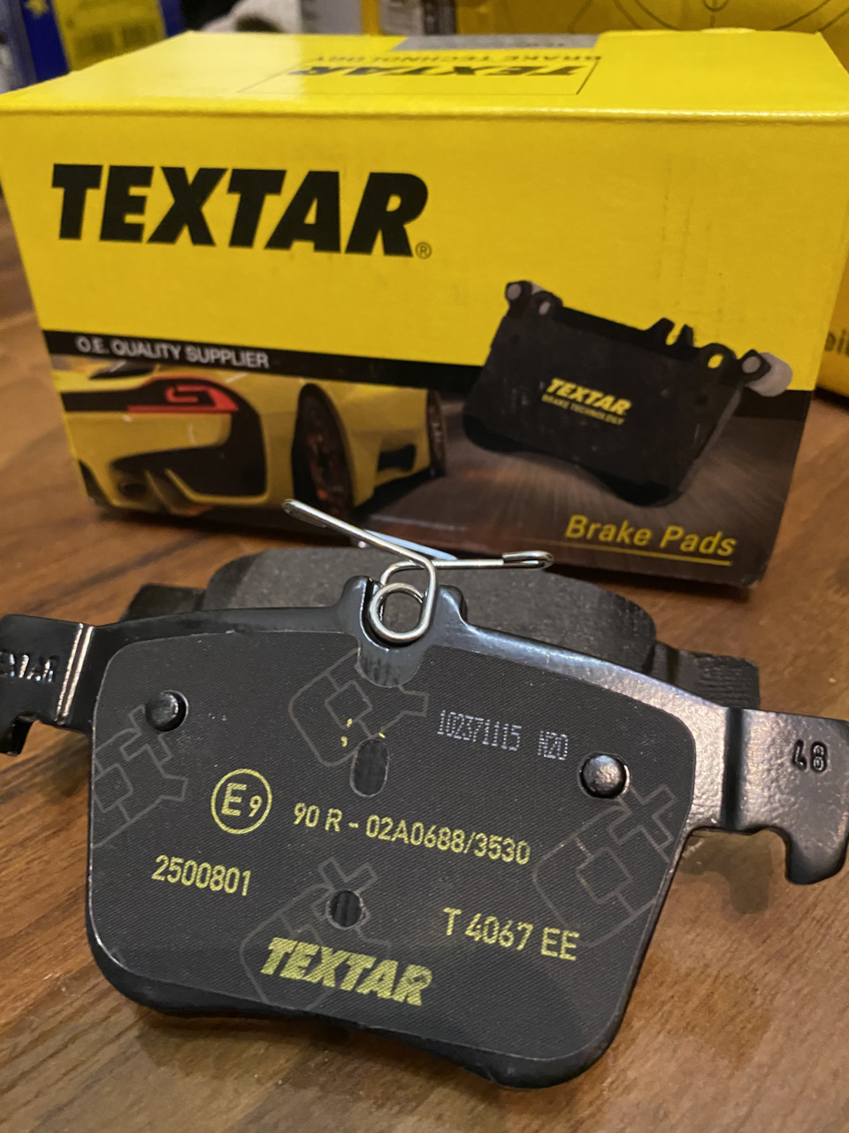 2500801 Комплект тормозных колодок. Задняя ось TEXTAR | Запчасти на DRIVE2