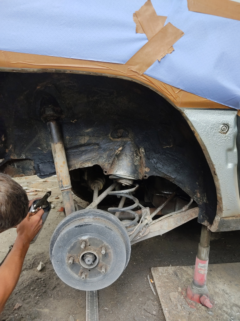 Подкрылки(локеры) быть или не быть? — Toyota RAV4 (I), 2 л, 1996 года ...