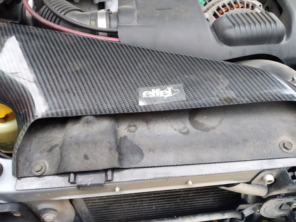 Карбоновый воздухозаборник Elfel Prova — Subaru B4 (BE), 2 л, 2000 года | стайлинг | DRIVE2