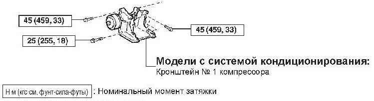 Замена подшипников обводного ролика кондиционера 2TR-Fe 88440-25070 ...