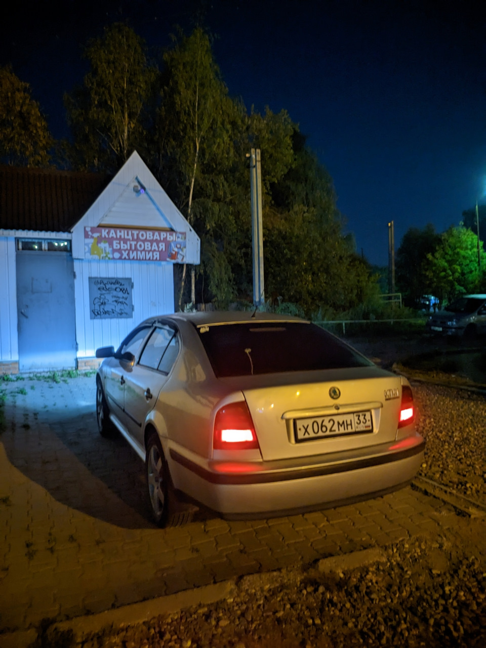 Спойлер, насадка, козырёк заднего стекла — Skoda Octavia A4 Mk1, 1,6 л ...