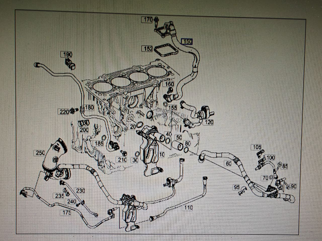Ошибка P052E71, замена впускного трубопровода ВКГ — Mercedes-Benz GLC ...