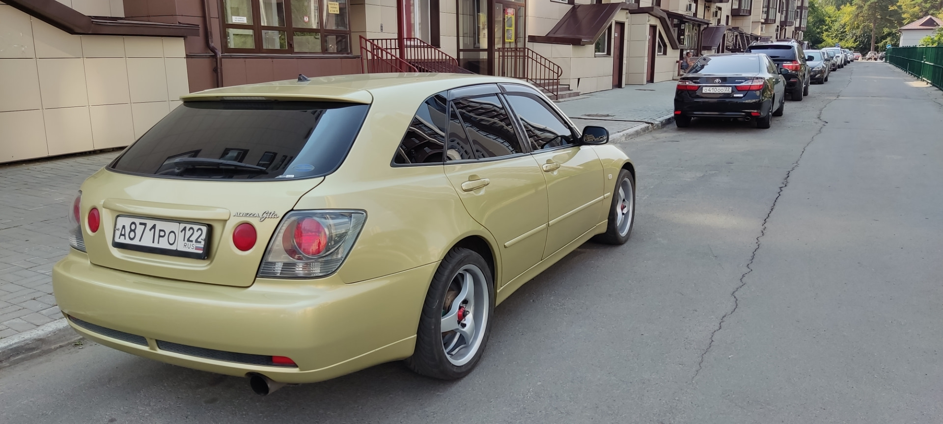 Диски Rays Zelda try force Toyota Altezza Gita — Toyota Altezza, 2 л ...