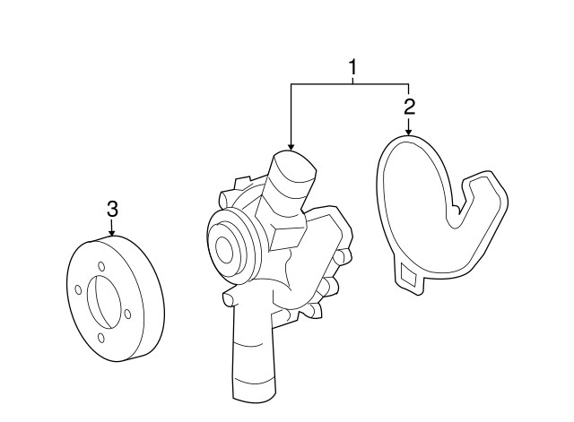 A2752000101 Насос системы охлаждения Mercedes | Запчасти на DRIVE2