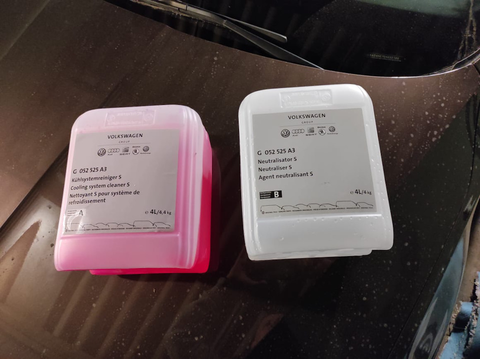 Замена прокладок теплообменника, промывка СО. — Skoda Octavia A7 Mk3, 1 ...