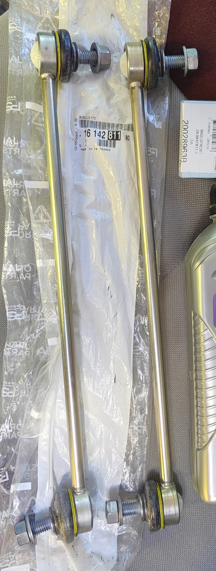 🧑🏻‍🔧 № 23. Замена стоек стабилизатора — Citroen Berlingo (2G), 1,6 л ...