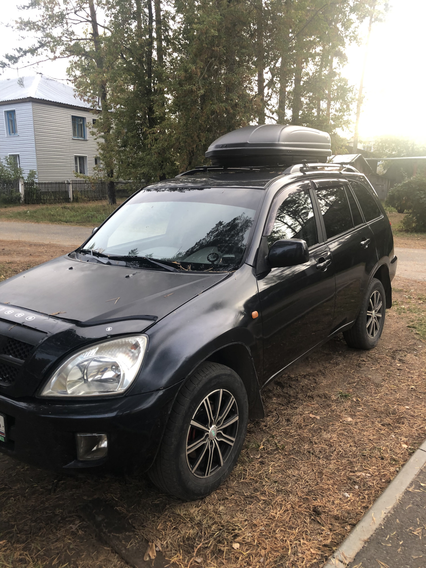 Автобокс — ТагАЗ Vortex Tingo, 1,8 л, 2010 года | аксессуары | DRIVE2