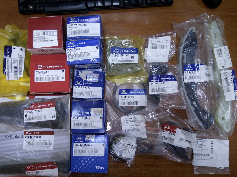 Стук в ДВС — Hyundai Sonata V (NF), 2 л, 2007 года | визит на сервис ...