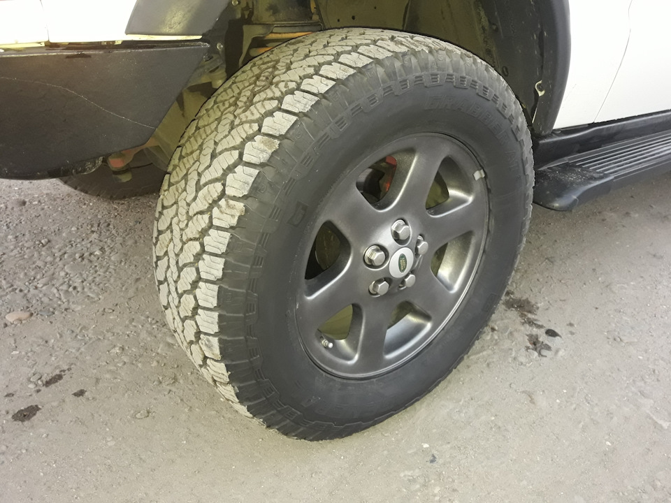 Резина для города и трассы. — Land Rover Discovery II, 3,9 л, 2000 года ...