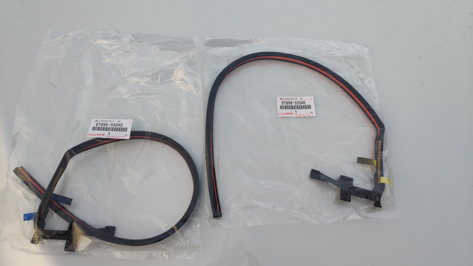 6789533040 Уплотнитель двери TOYOTA LEXUS | Запчасти на DRIVE2
